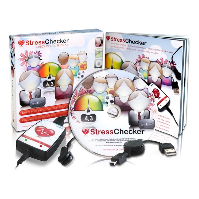 StressChecker — HRV Biofeedback Device for Stress Control Mental ...